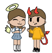 angle and devil sisters - ibisPaint