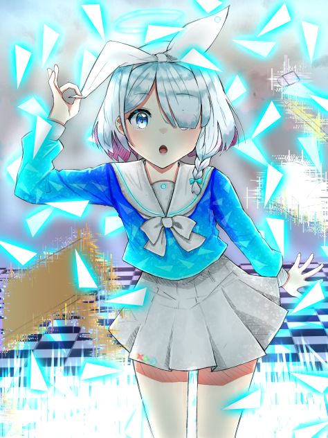 Coloring of Arona (blue archive) - ibisPaint