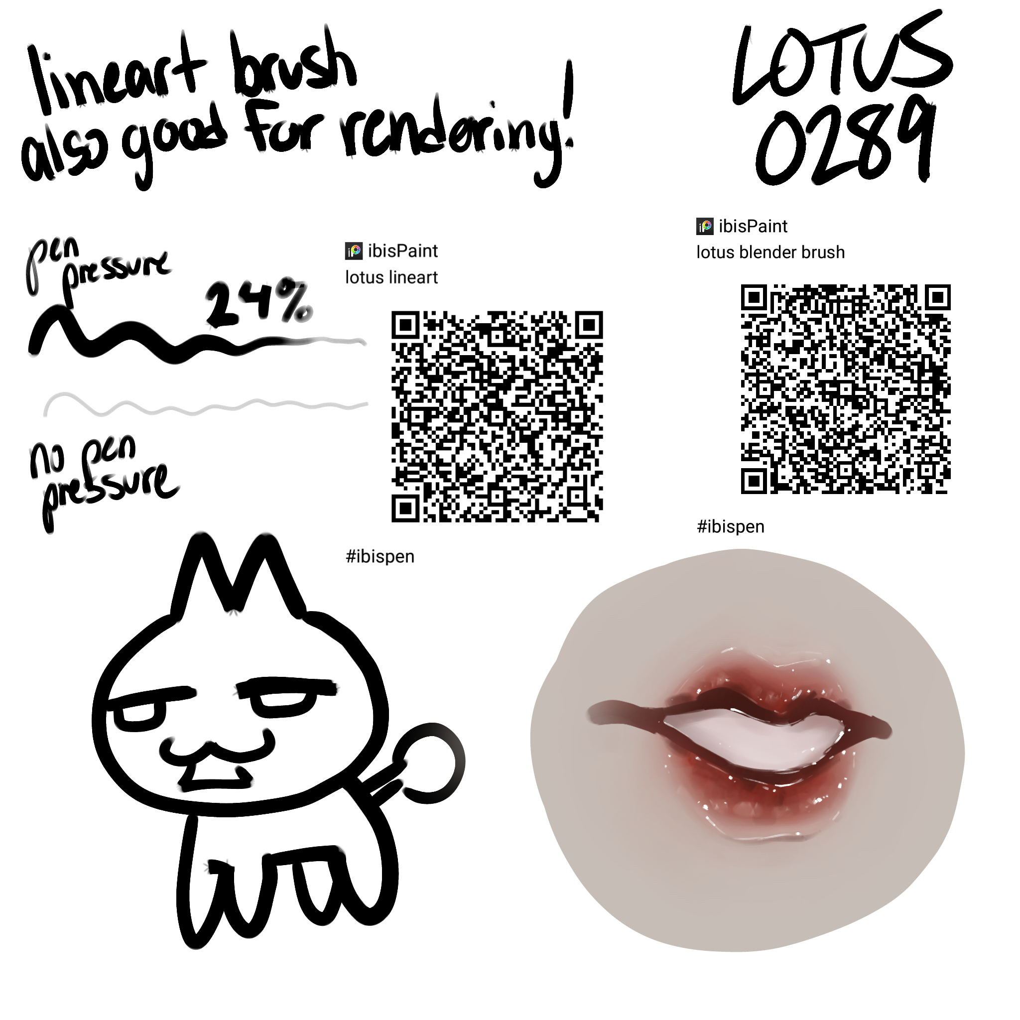 my brushes x3!! - ibisPaint