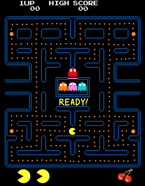 PAC-MAN ARCADE GAME - ibisPaint