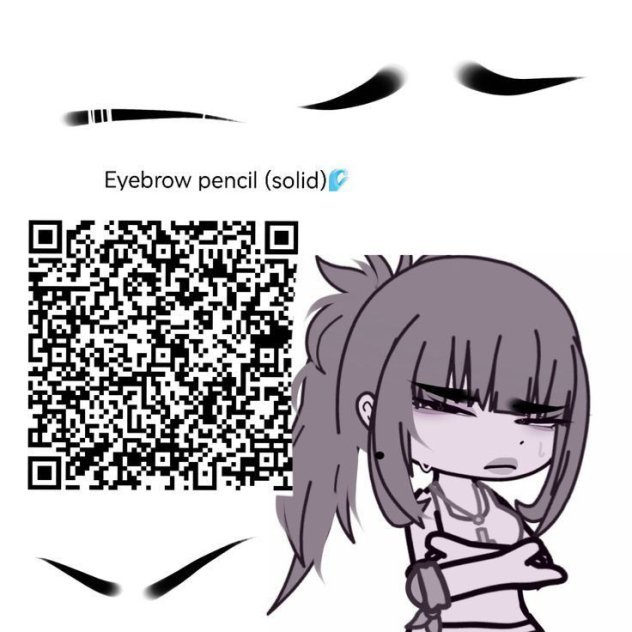 Eyebrow QR Code - ibisPaint