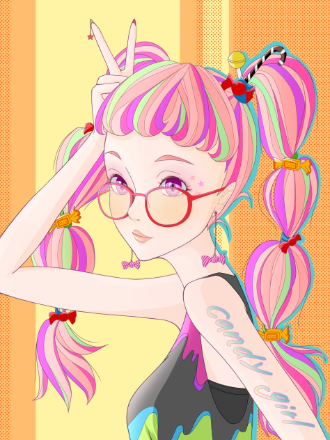 🍬candy girl🍬 - ibisPaint