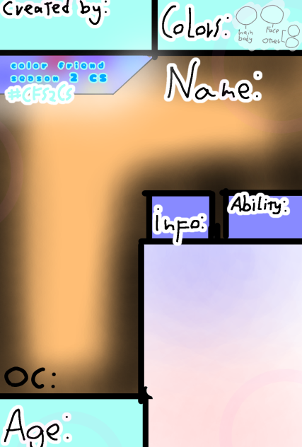 color friends season 2 CS again... - ibisPaint