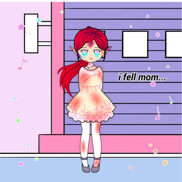 i fell mom... - ibisPaint