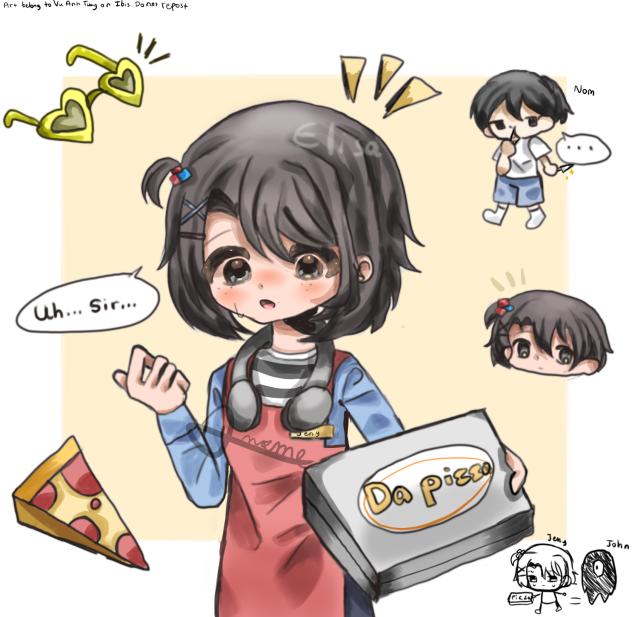 Pizza! (jeny’s dtiys) - ibisPaint