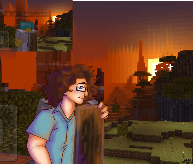 Minecraft date! - ibisPaint