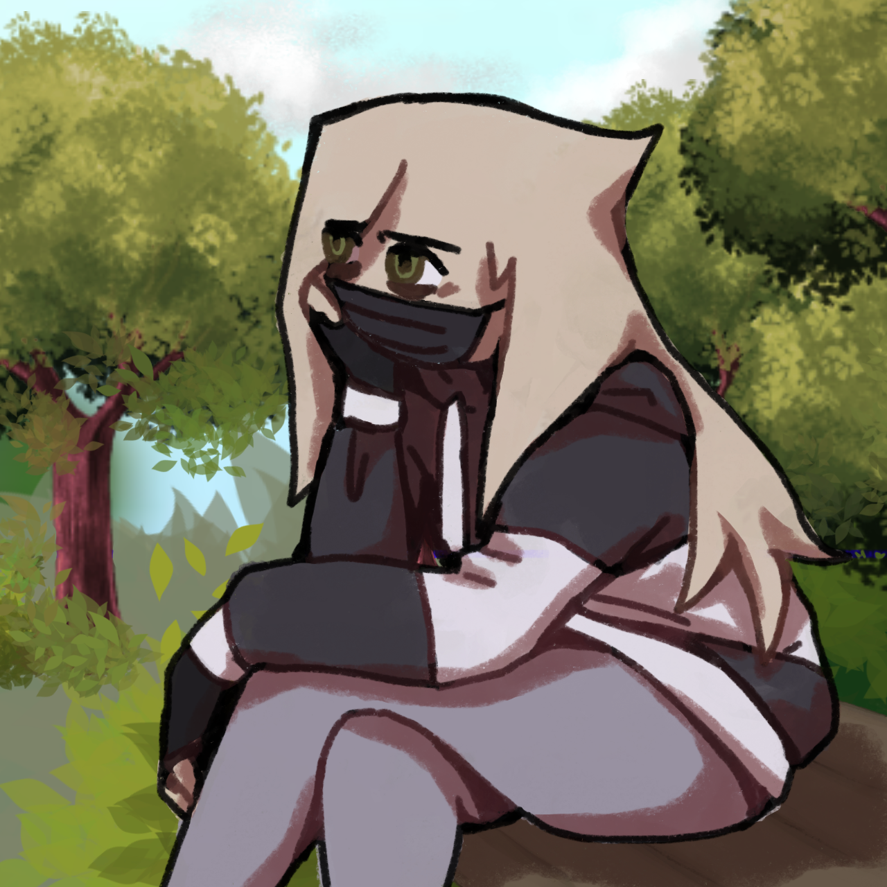 In the Park - ibisPaint