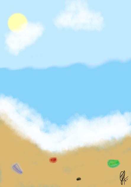 beach - ibisPaint