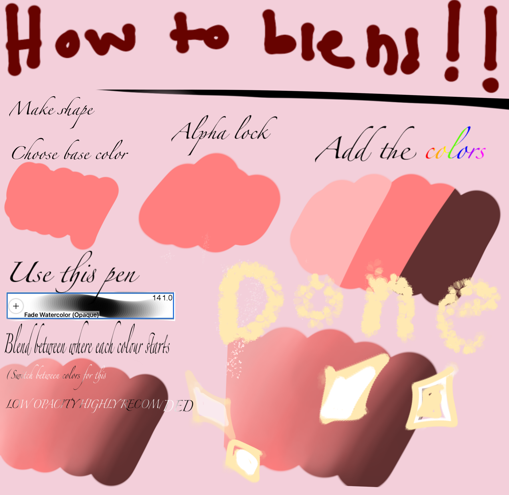 how to BLEND!! - ibisPaint