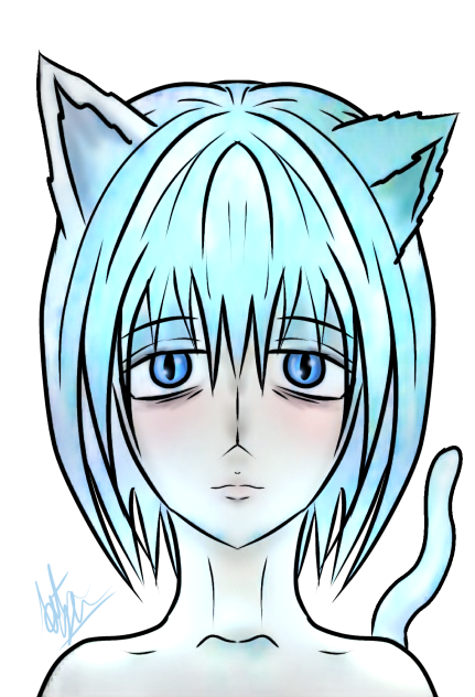 Just a Quick Neko Boy Drawing - ibisPaint
