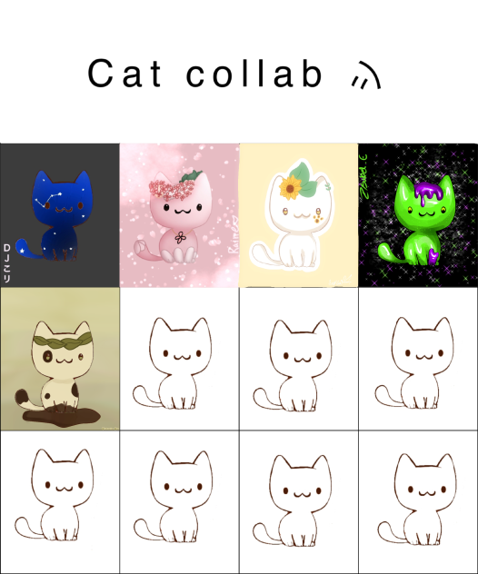 Cat Collab - ibisPaint