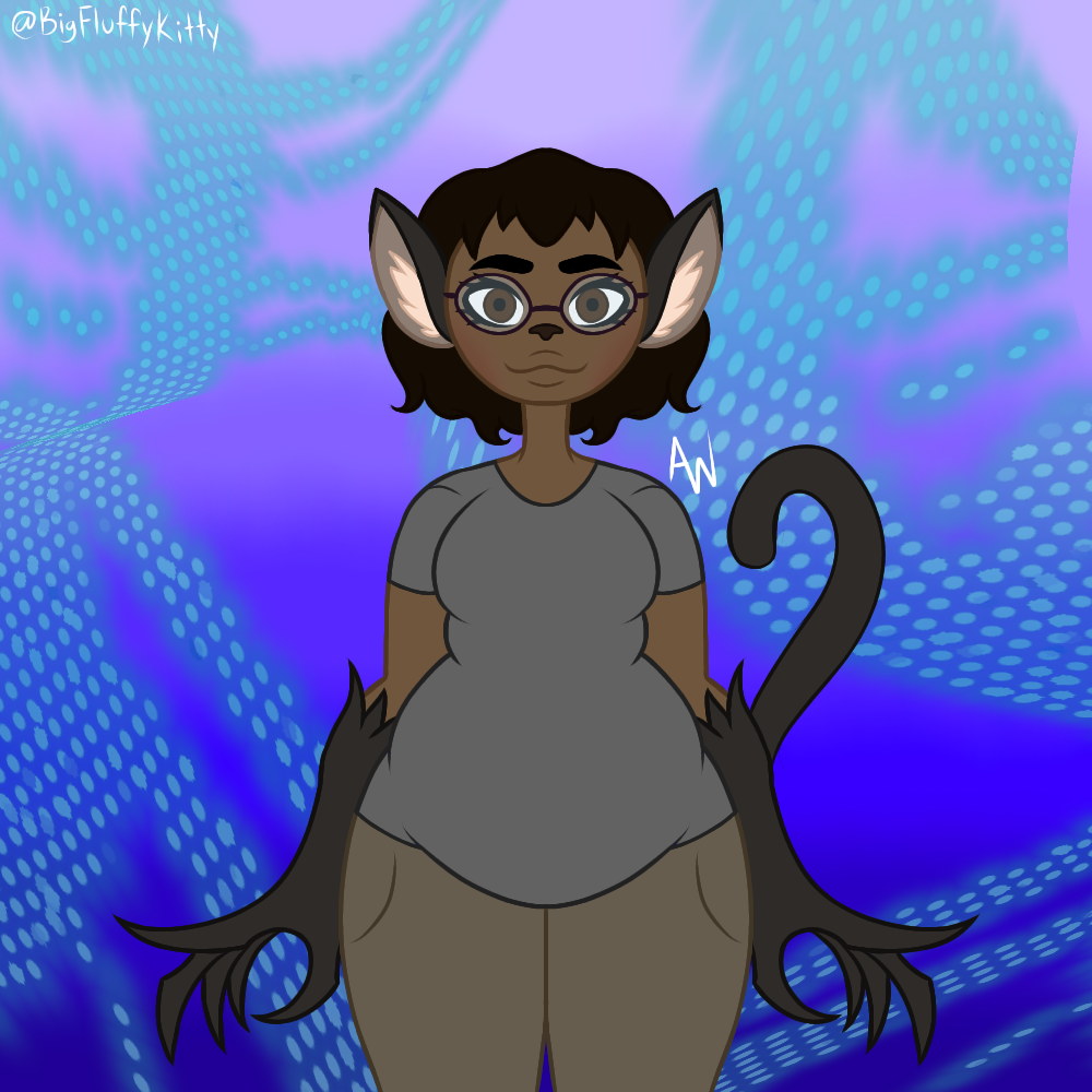 My Half Fursona - ibisPaint