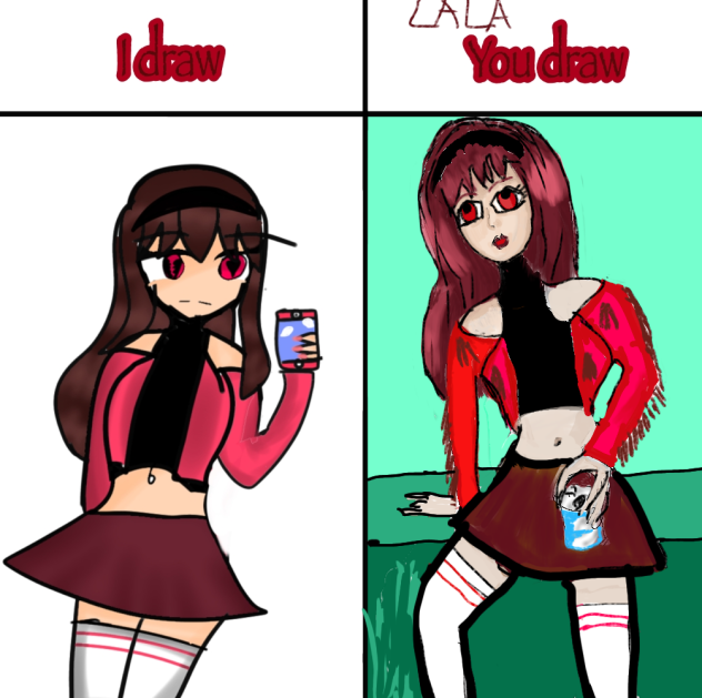 I draw u draw w Mikayla Relucio - ibisPaint