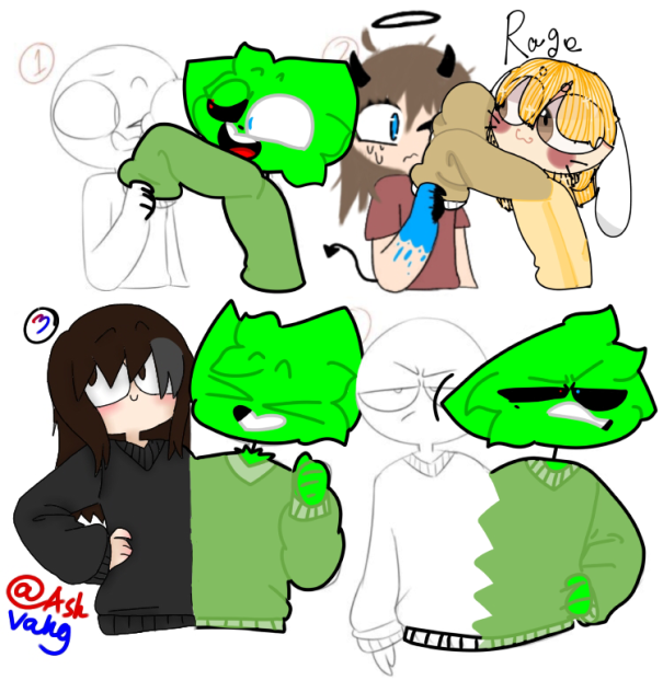 Sweater collab remake, - ibisPaint