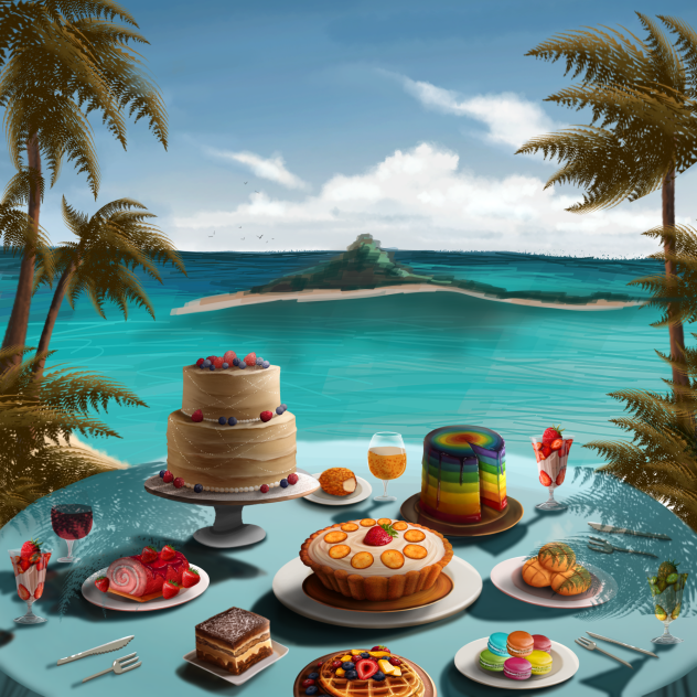 desserts - ibisPaint