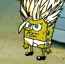 Bob esponja ssj - ibisPaint