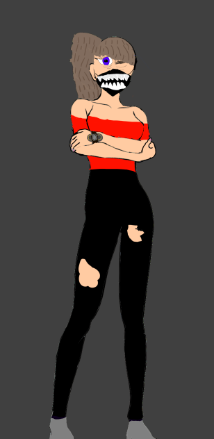 my first full-body drawing - ibisPaint