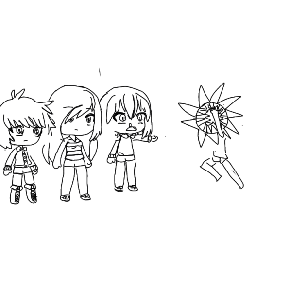 stranger things sketch (gacha life) - ibisPaint