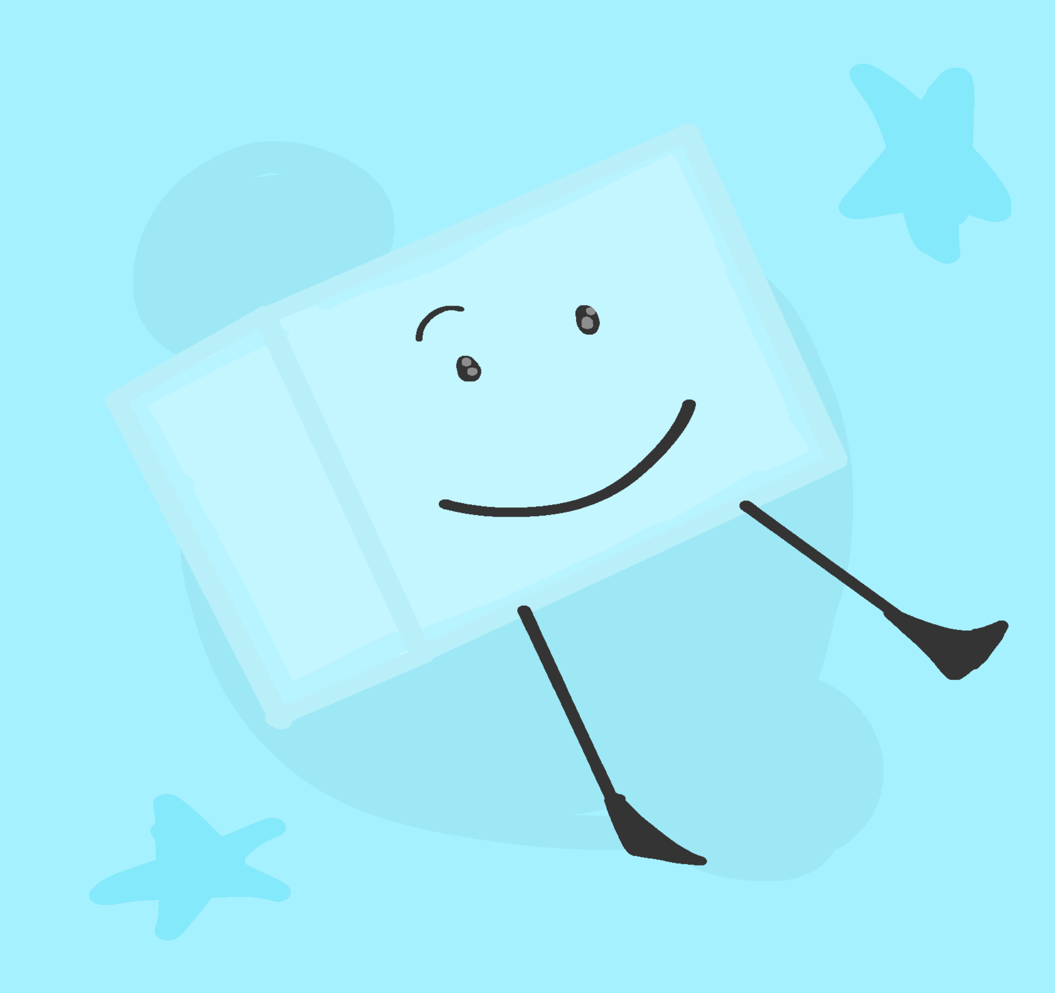 🐬Ice cube art🐬🩵 - ibisPaint