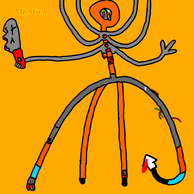 Mr.Stick Stronger - ibisPaint