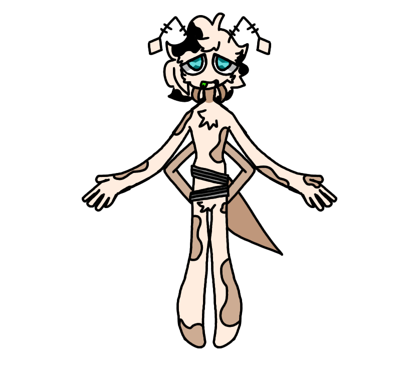 parasite version of dandy (fluffy!!) - ibisPaint