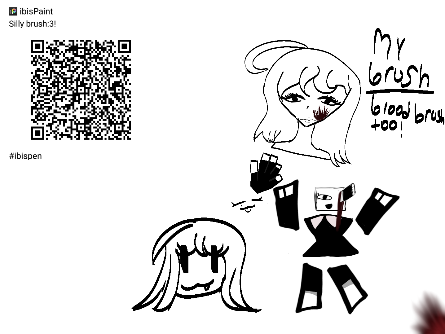 silly brush! - ibisPaint