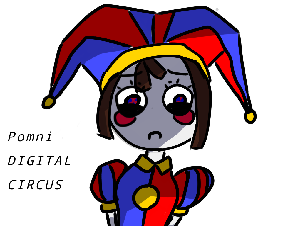 pomni digital Circus - ibisPaint