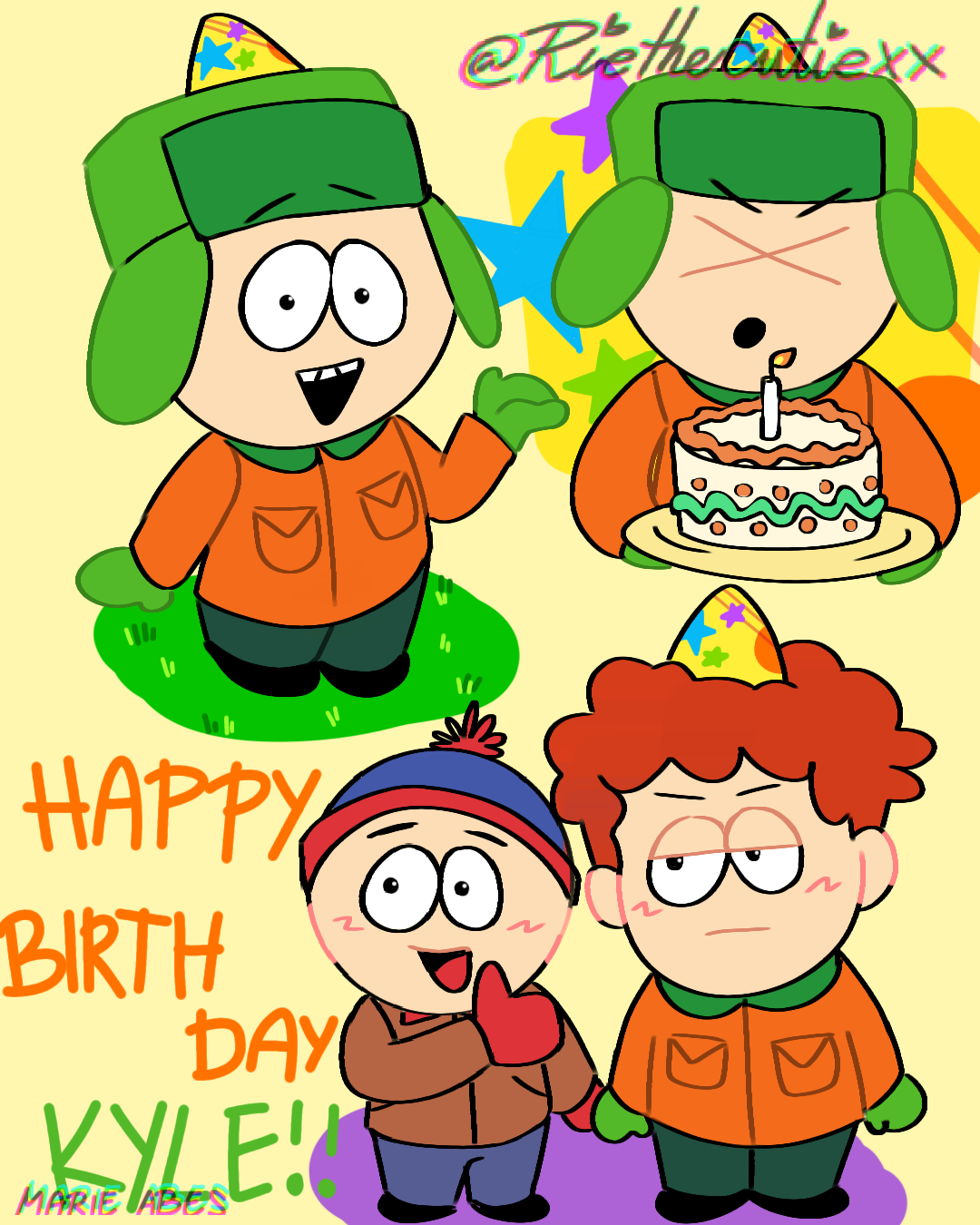 Kyle's Bday!!! - ibisPaint