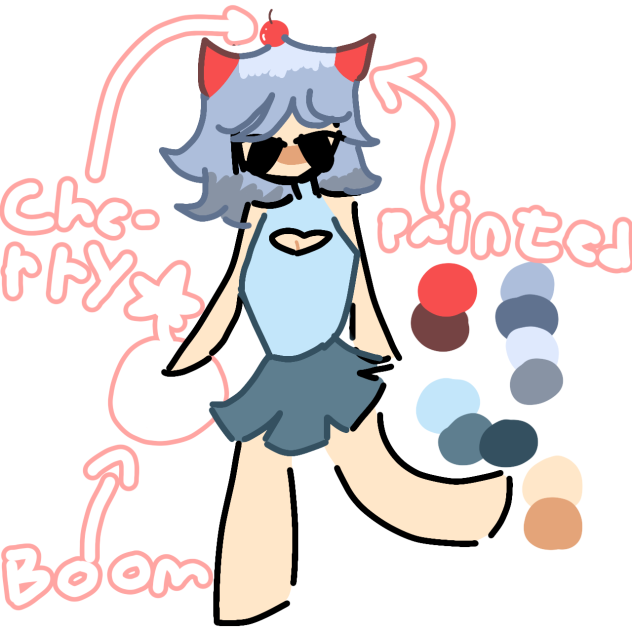 my oc ref - ibisPaint
