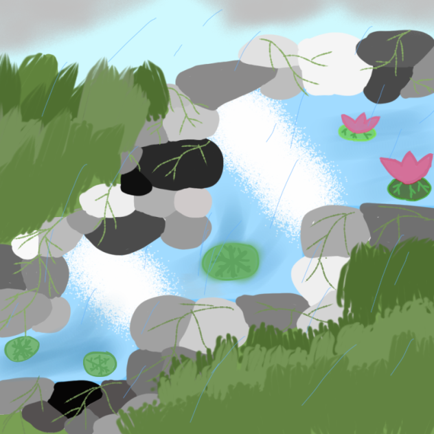 Waterfall - ibisPaint