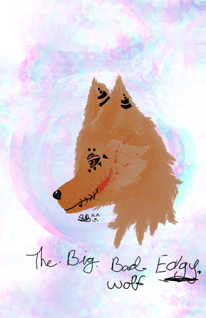 The big edgy wolf - ibisPaint