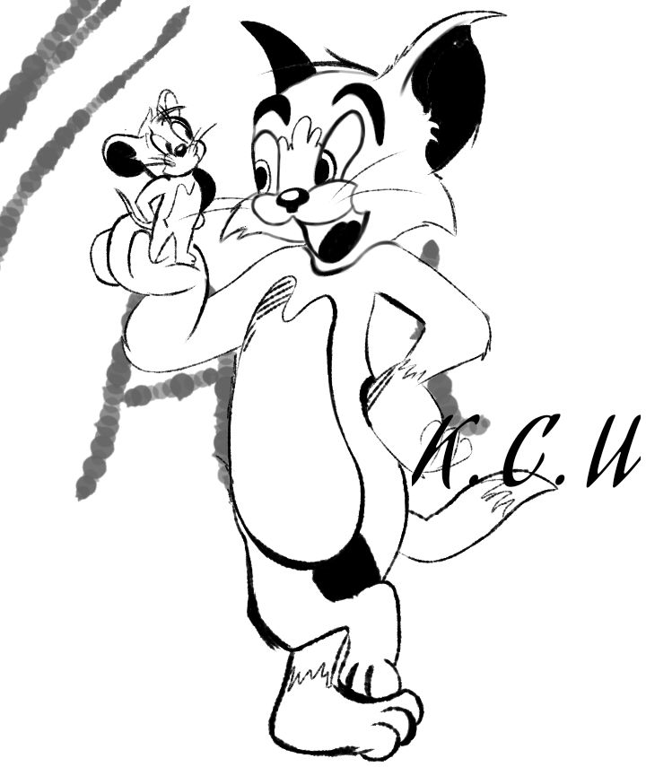 Tom and Jerry - ibisPaint