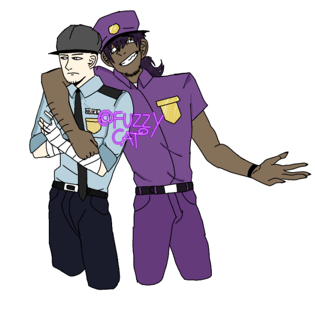 Vincent x Mike in my AU. - ibisPaint