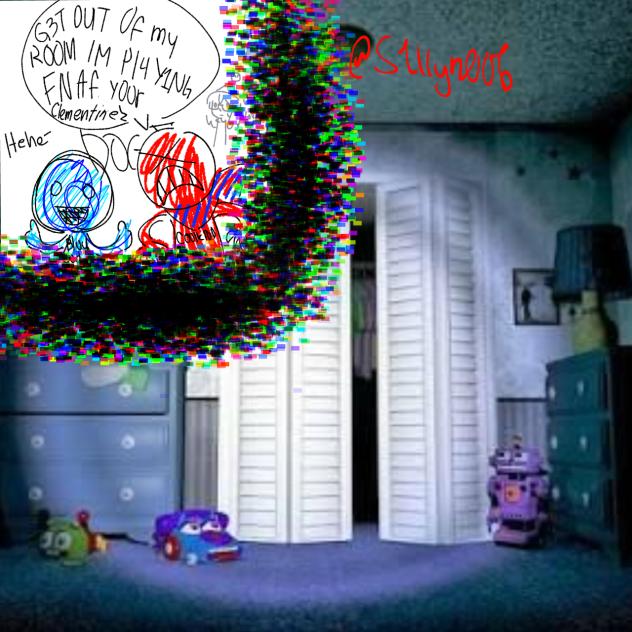 G3T 0UT 0F M7 R00M Y0U F4GG0T. - ibisPaint