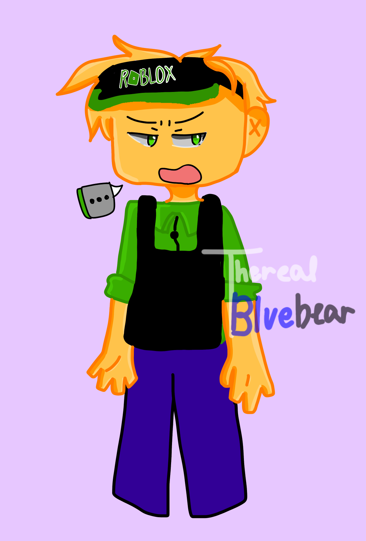 ROBLOX CASHIER - ibisPaint