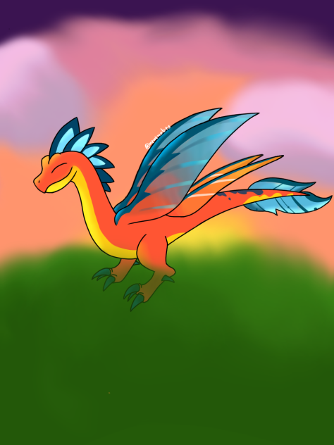 DragonVale Ruckus Dragon - ibisPaint