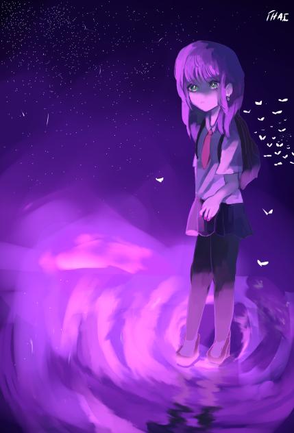 Galaxy water !! - ibisPaint