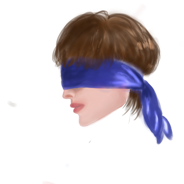 Head with blindfold - ibisPaint