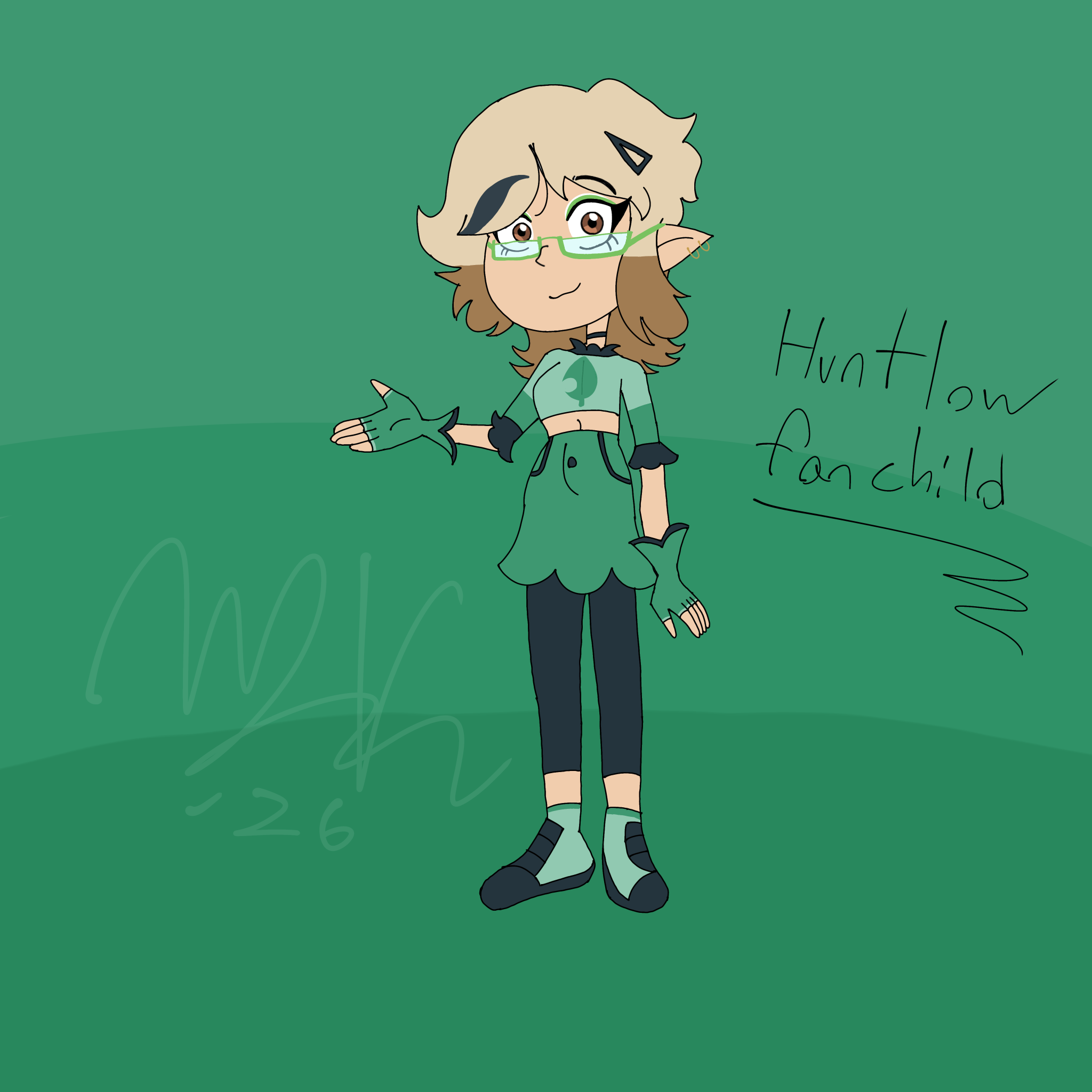 a random huntlow fanchild! - ibisPaint