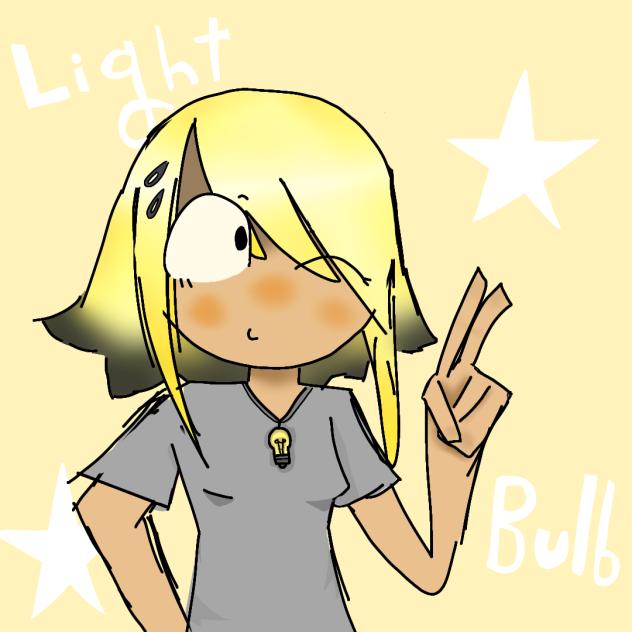 lightbulb!!! (but human) - ibisPaint