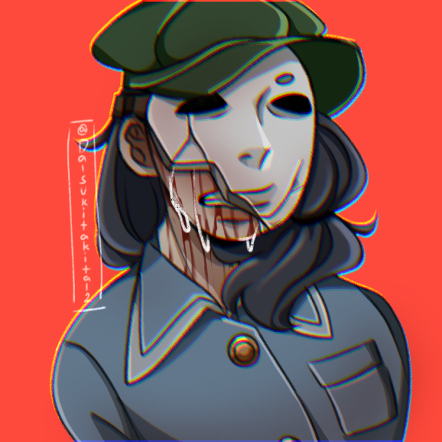 Broken mask - ibisPaint