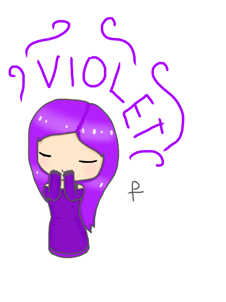 Violet Chibi - ibisPaint