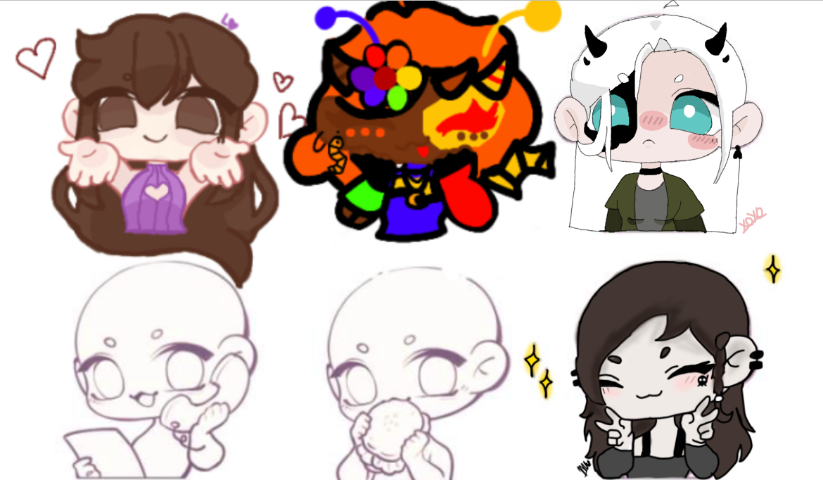 Chibi collab pt. 2 - ibisPaint