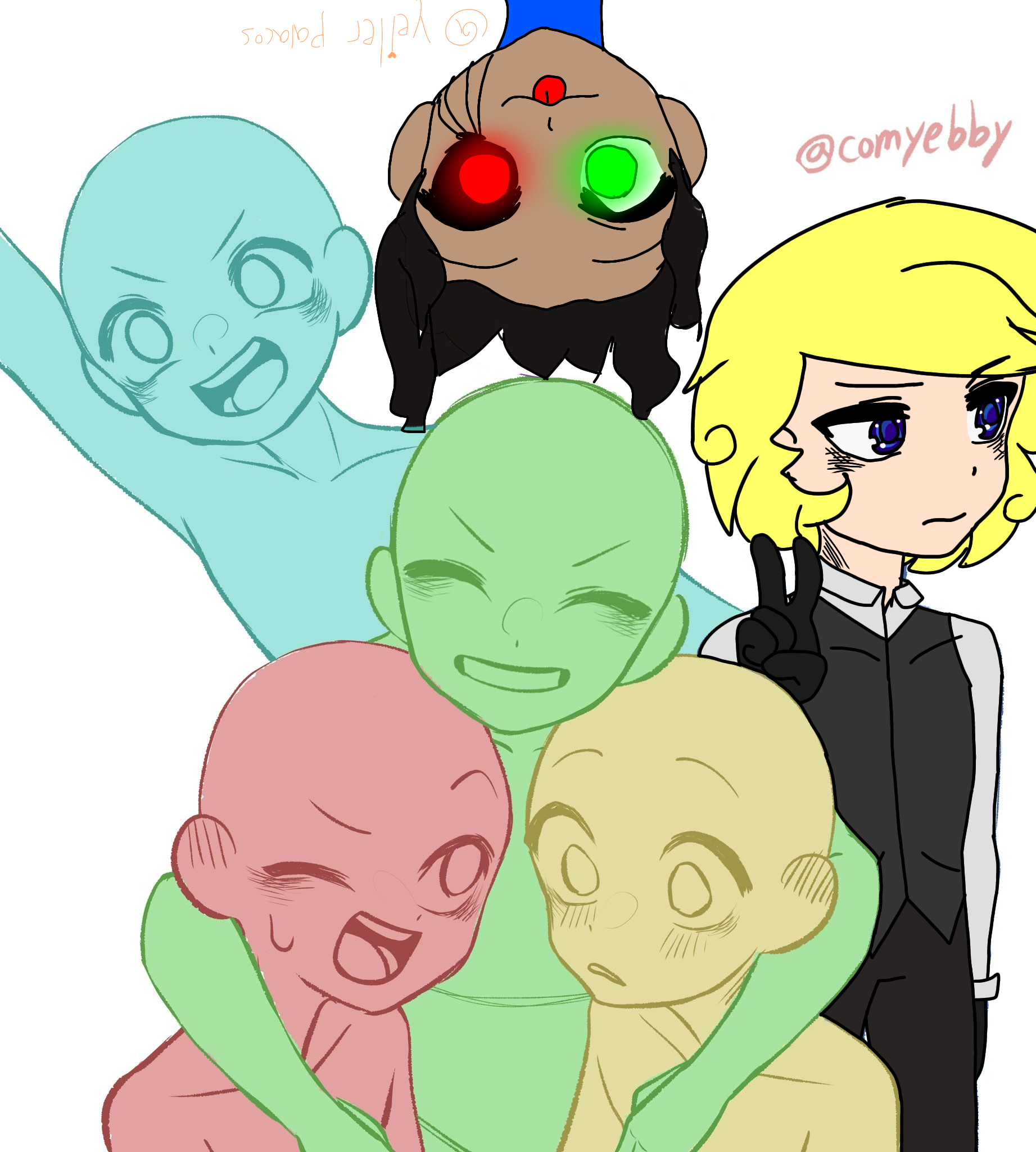 collab de amigos supongo - ibisPaint