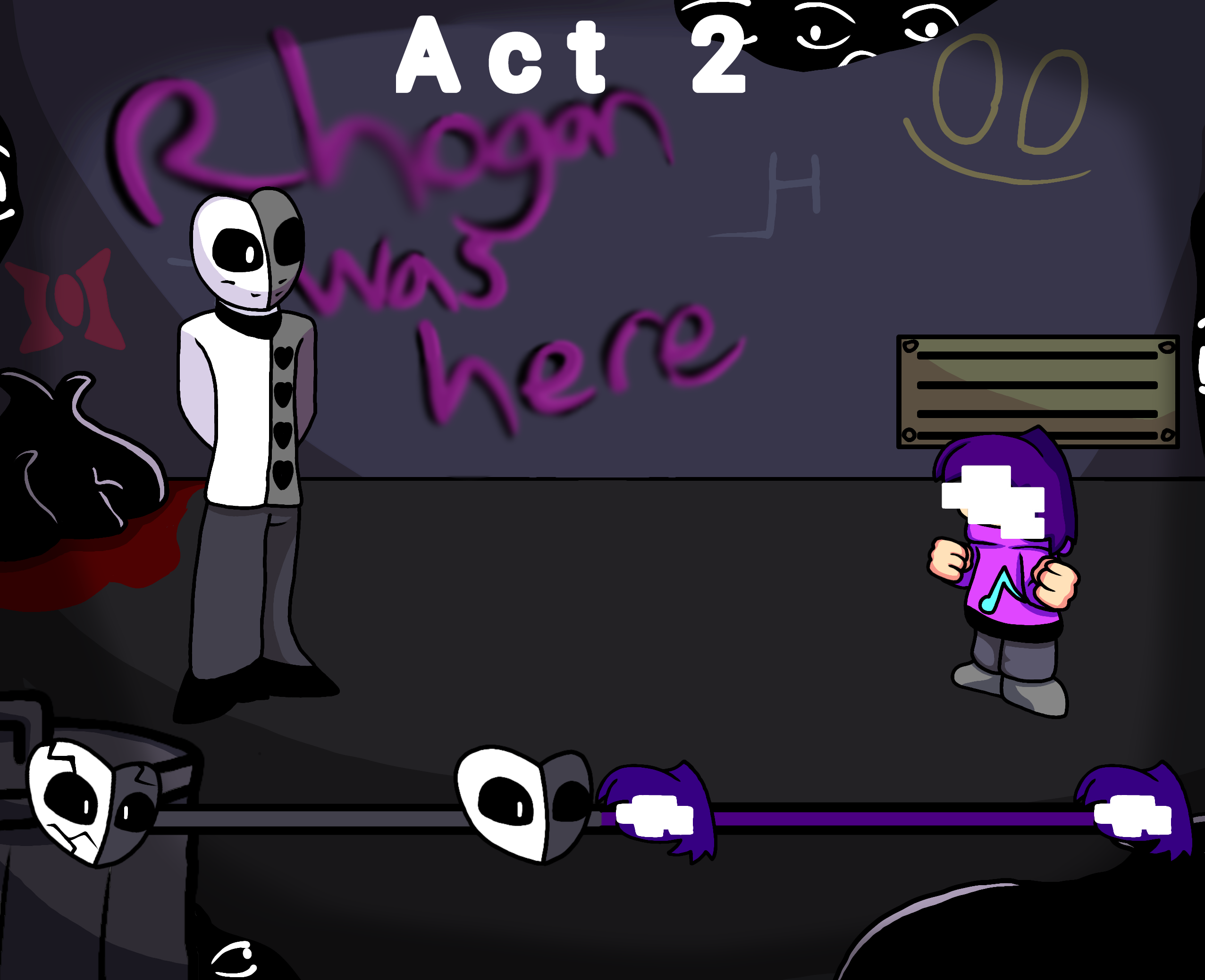 FNF - Childhood Trauma - Act 2 - ibisPaint