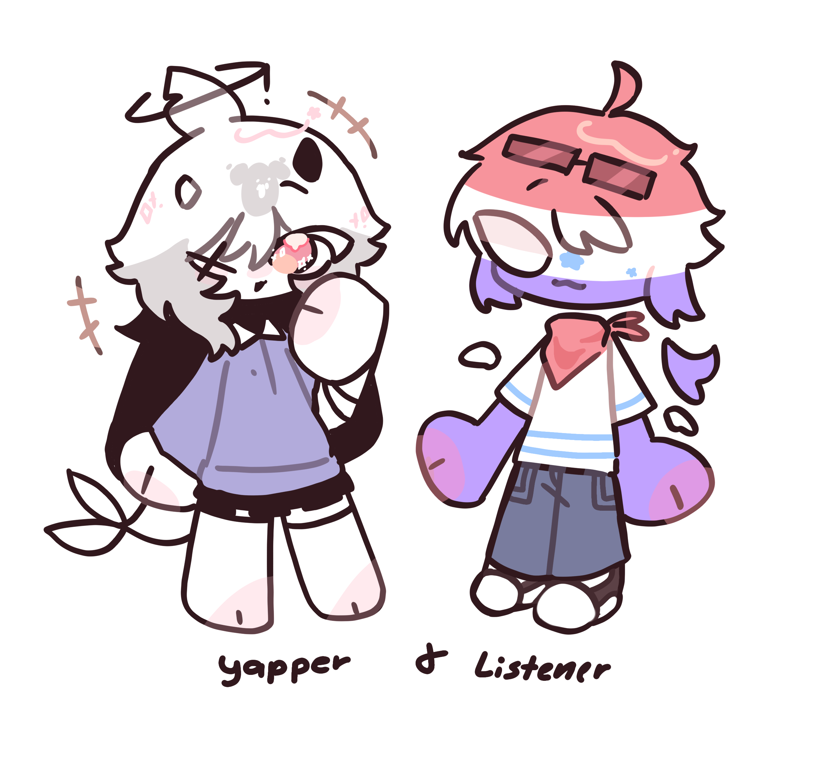 Yapper and Listener - ibisPaint
