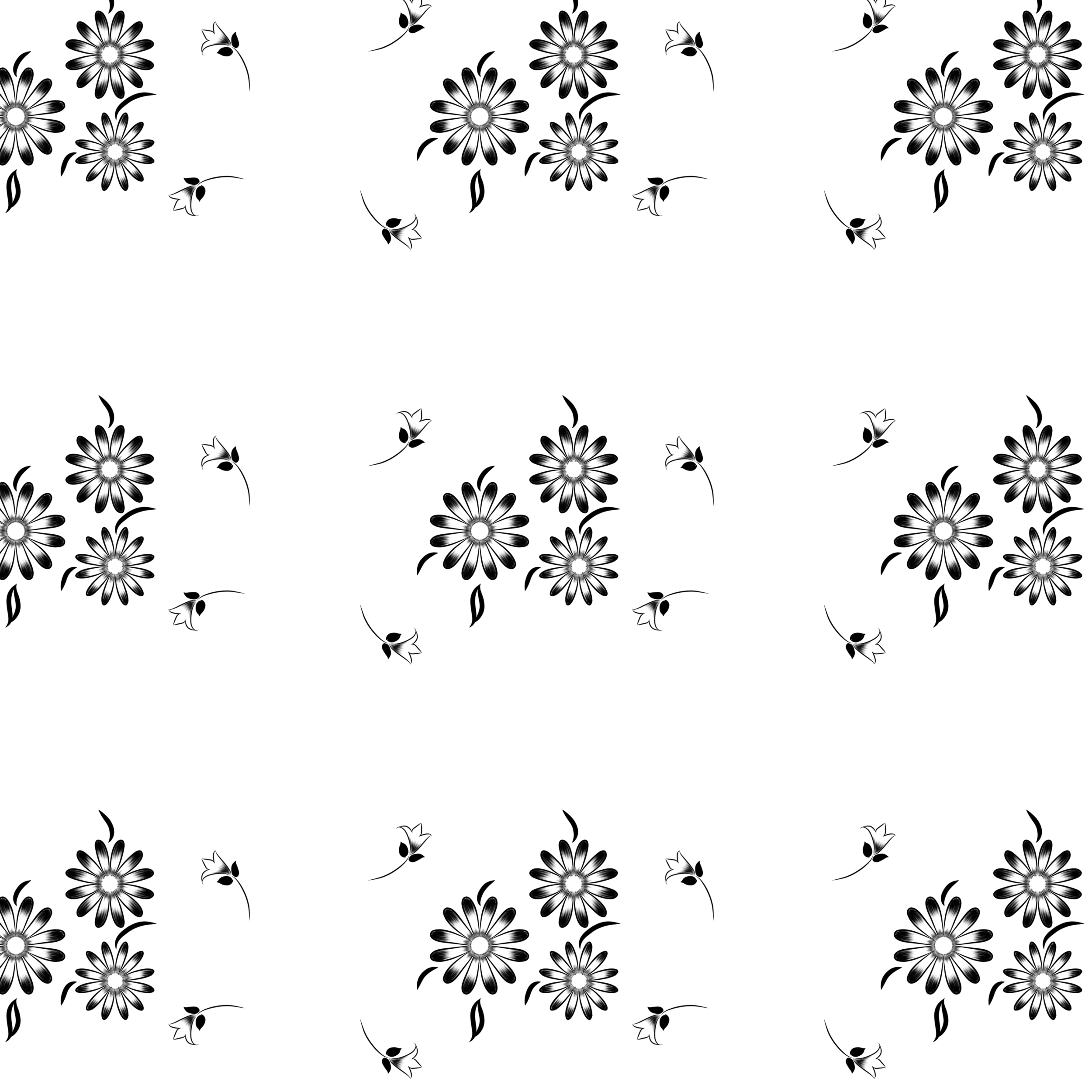 Floral pattern - ibisPaint