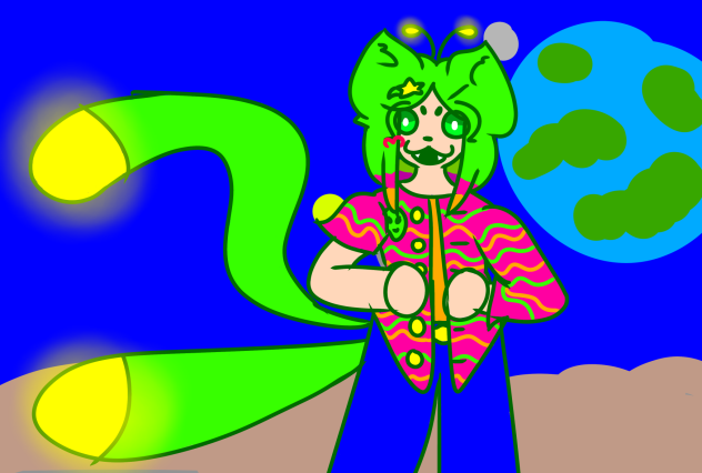 Kar the alien - ibisPaint