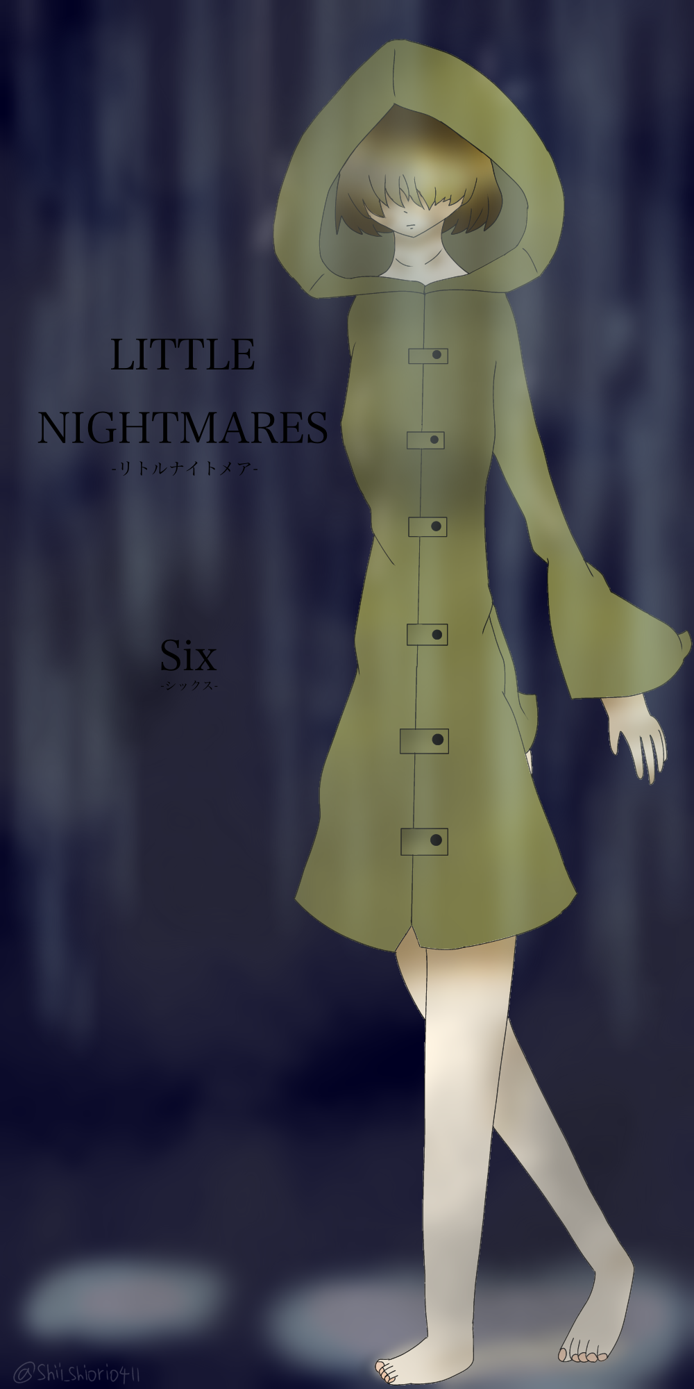 LITTLENIGHTMARES Six - ibisPaint