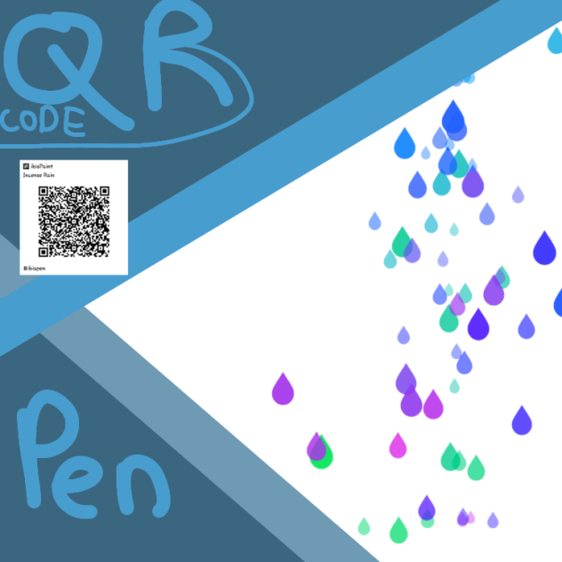 Incense Rain QR Code - ibisPaint